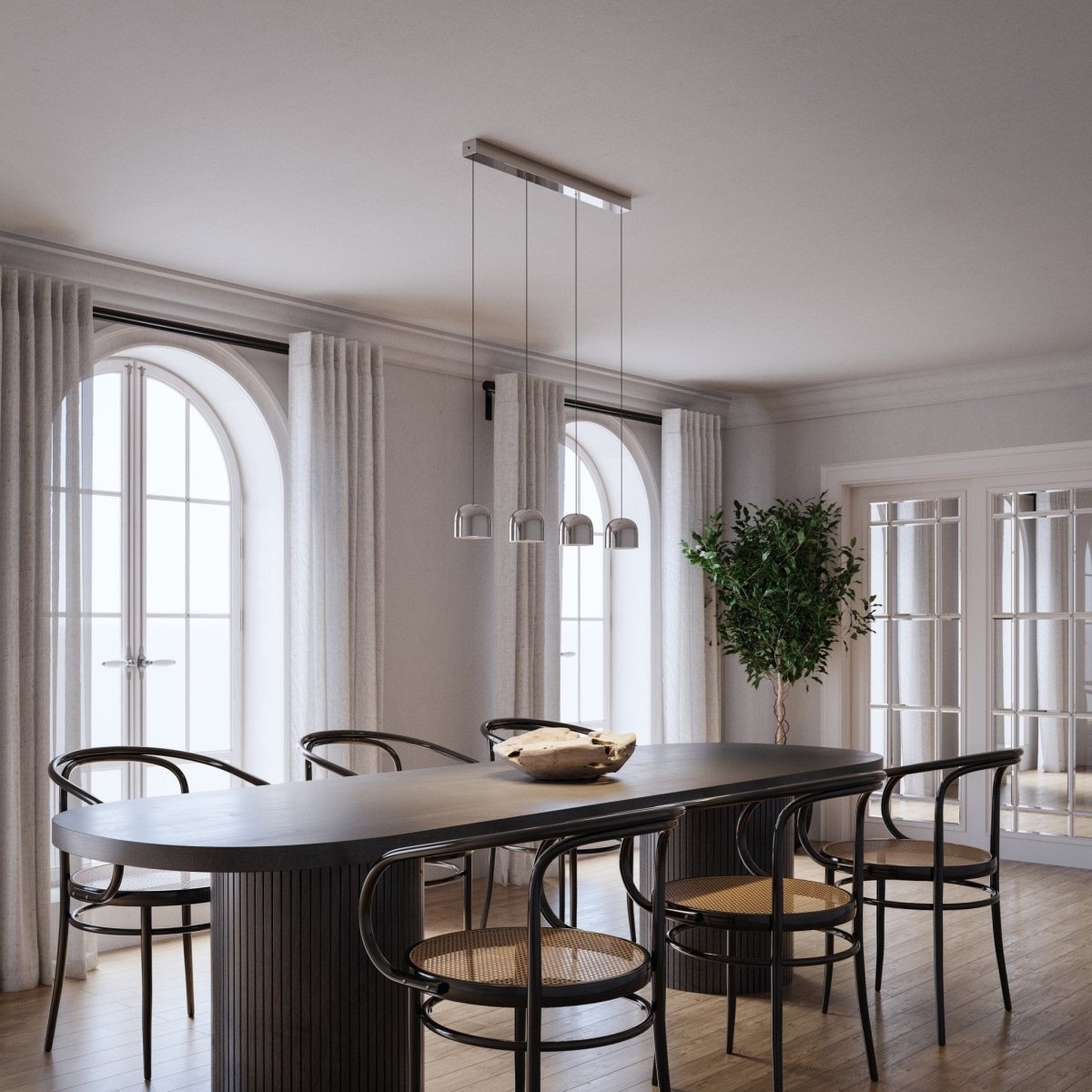 Contemporary Pendant Lights Modern Contemporary Halo Pendant Light
